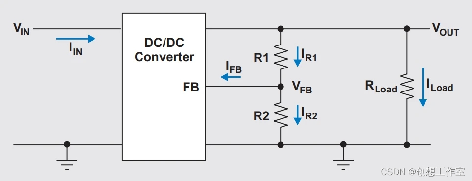 DC-DC电路反馈分压电阻，取值越大越好吗？_dcdc fb反馈电阻的选择-CSDN博客