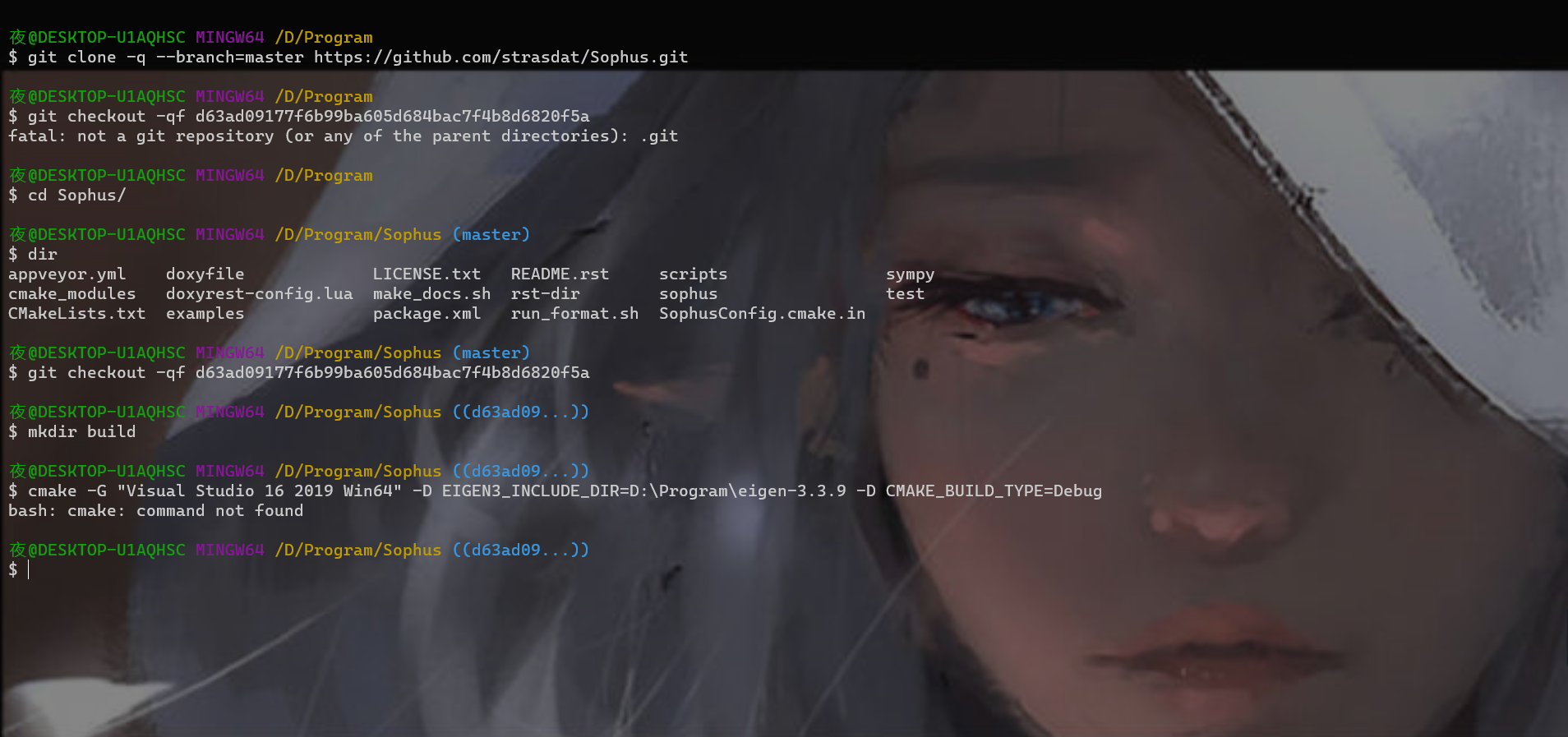 win10+VS2019配置Sophus库及使用VS2019自带的Cmake工具_vs2019 sophus-CSDN博客