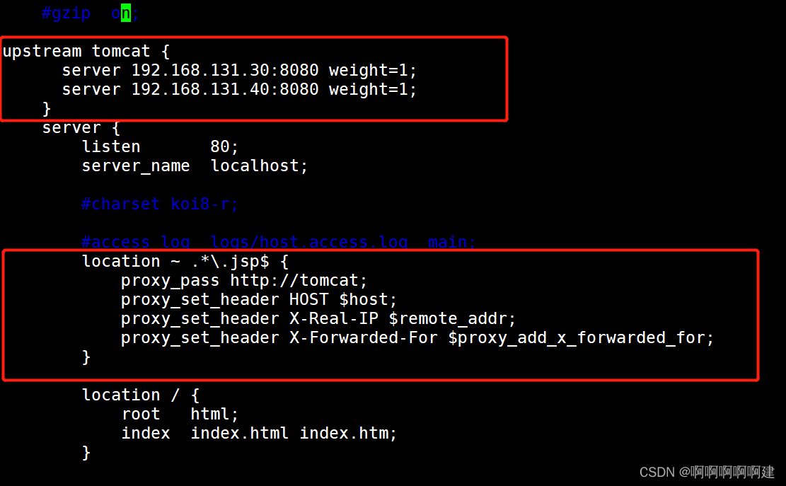 Nginx+Tomcat 搭建负载均衡、动静分离-CSDN博客