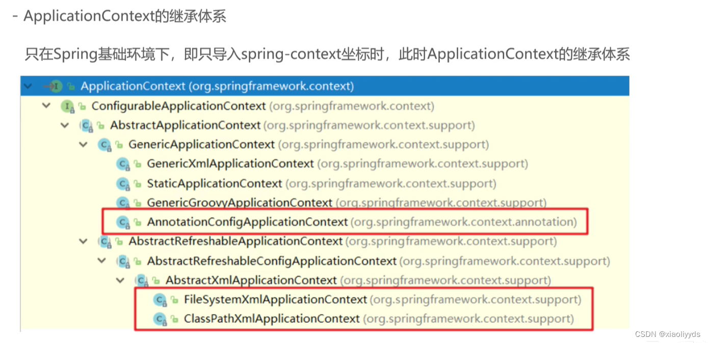 ApplicatcationContext快速入门_applictaion context relocation-CSDN博客