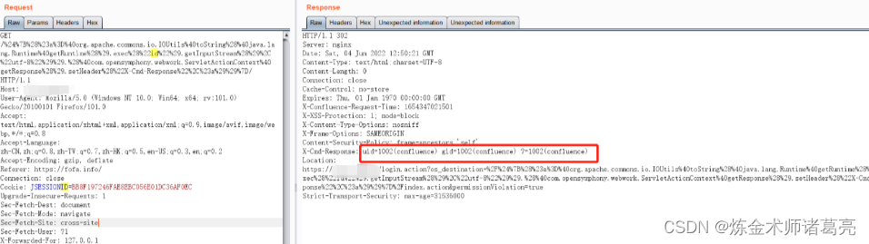 每日一漏洞(cve 2022 26134)rvletactioncontext