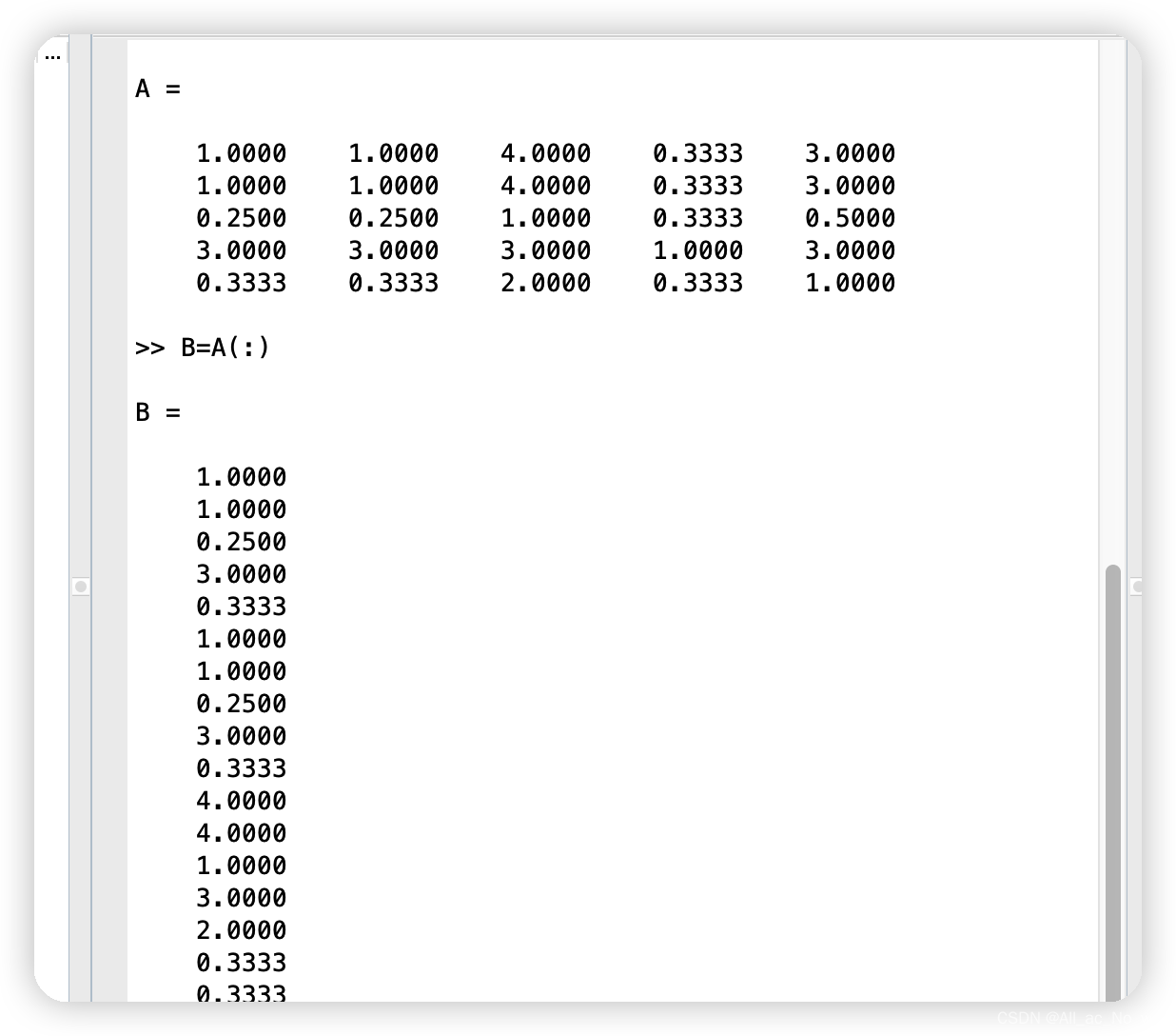 matlab最基础知识的整理_matlab语句加分号与不加分号-CSDN博客