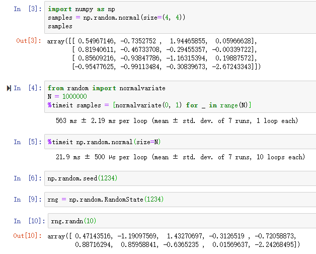 （13）numpy基础5：random模块 伪随机数生成及使用_numpy random uniform 假随机-CSDN博客