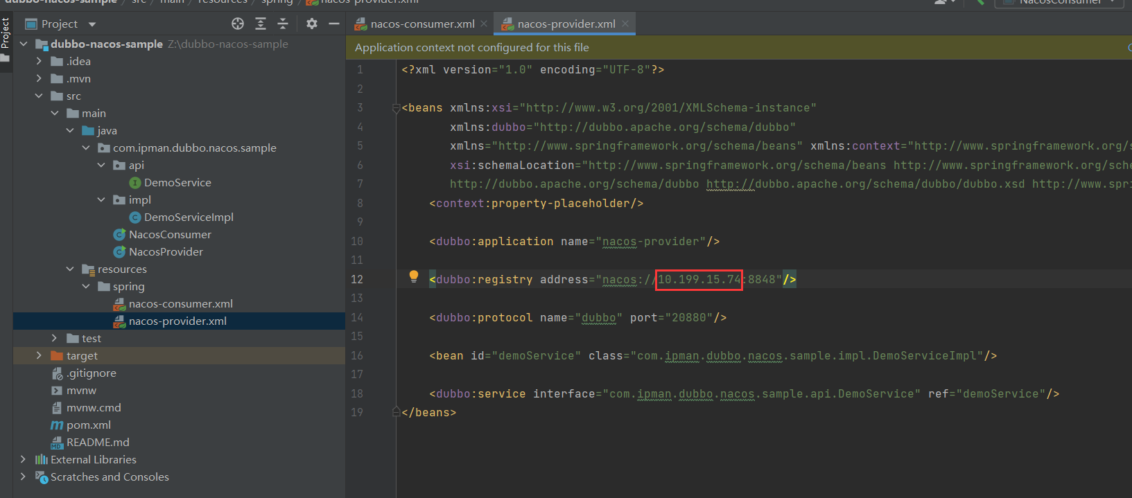 idea+springboot+dubbo+nacos环境搭建 最简单快速_idea springboot nacos dubbo-CSDN博客