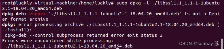 求助求助，在Ubuntu22.04下安装MongoDB（6.0版本），但是安装安装MongoDB的依赖libssl1.1时报错_ubuntu22.04安装db-util显示依赖错误-CSDN博客