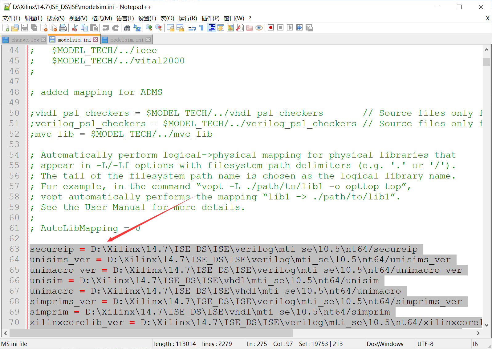 Modelsim10.5和ISE14.7安装及联合仿真_ise连接modelsim-CSDN博客