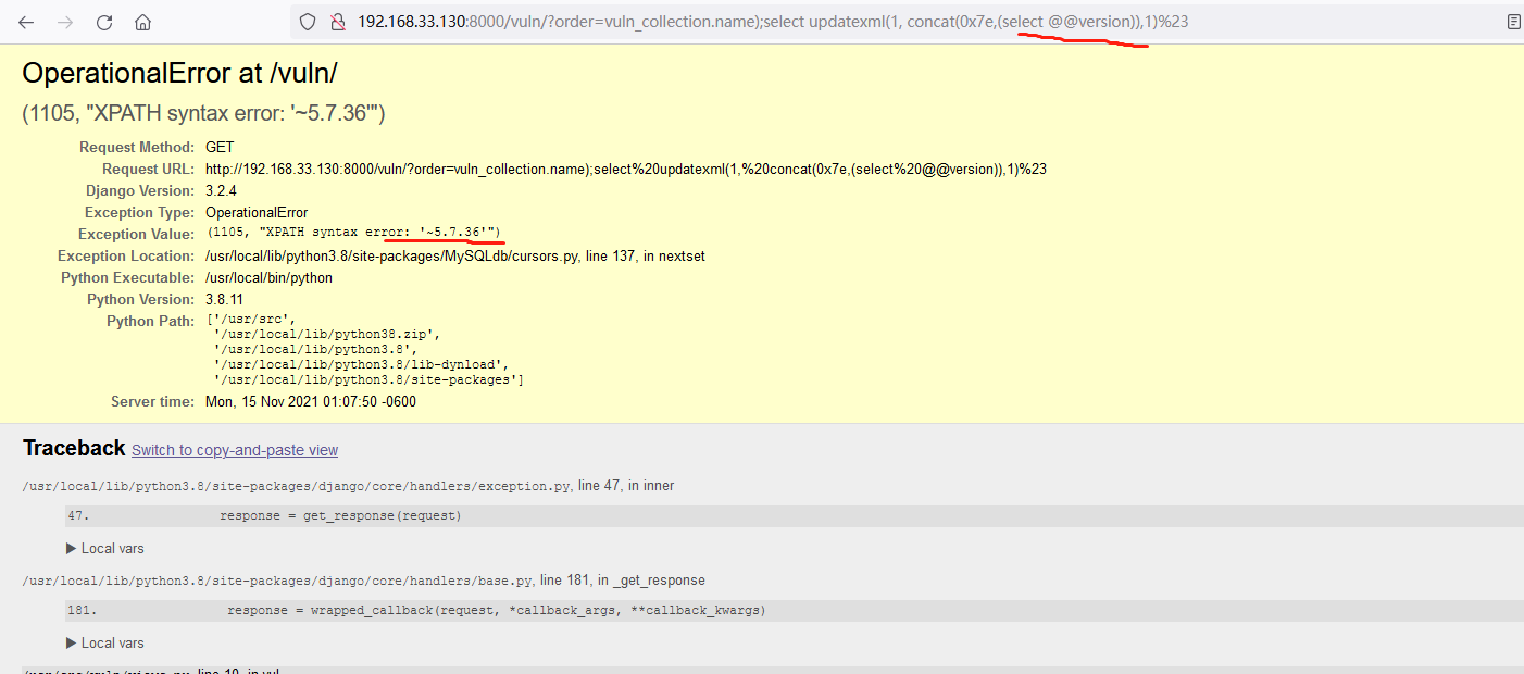 vulhub靶场sql注入漏洞复现_vulhub靶场漏洞复现-CSDN博客