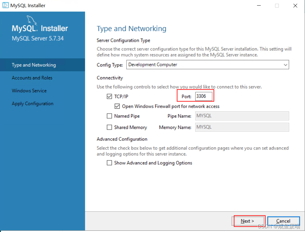 【mysql-5.7 windows安装配置教程】_win7 mysql-5.7.34 安装步骤-CSDN博客