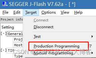 使用JLink烧写（HEX）程序_jlink烧录hex文件-CSDN博客