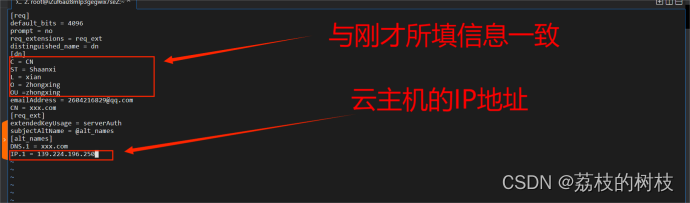 实验8 加密、数字签名与证书_vi lx.txt-CSDN博客