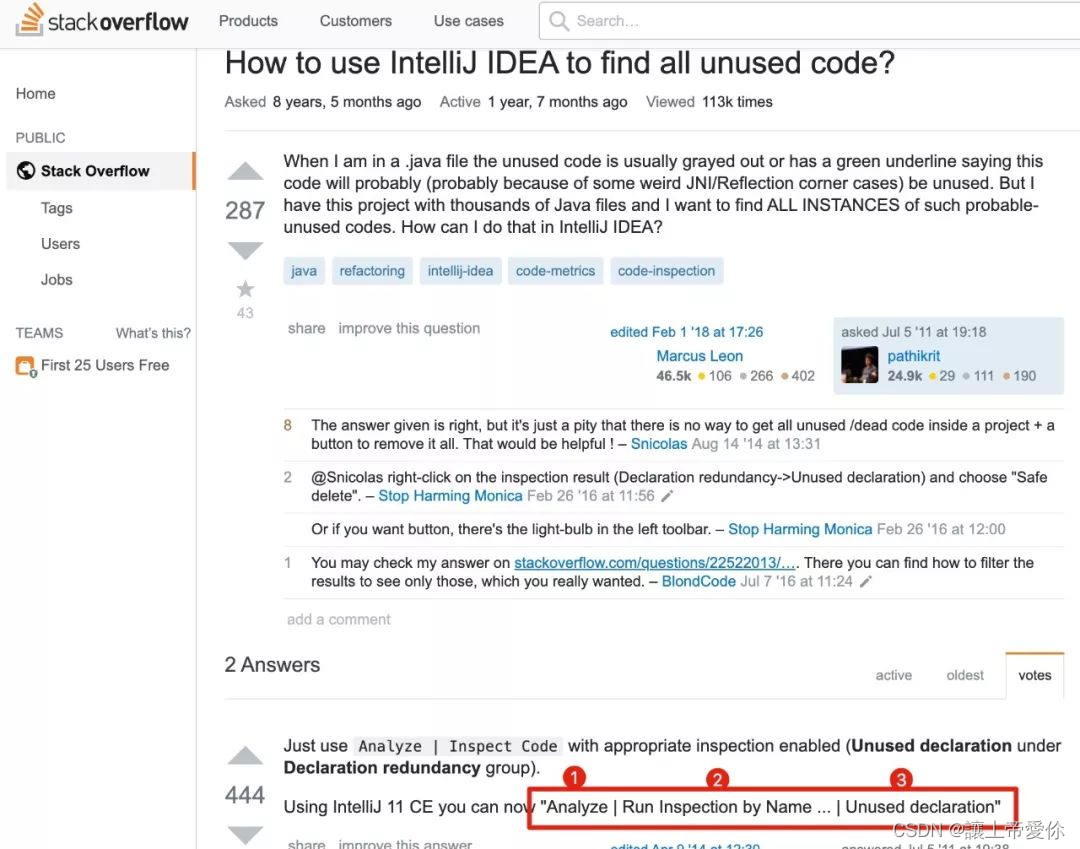 利用 IDEA 高效找出全部未被使用的代码_idea里面出现从未使用的方法怎么办-CSDN博客