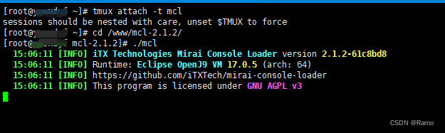 Linux服务器部署Mirai_mirai部署云服务器-CSDN博客