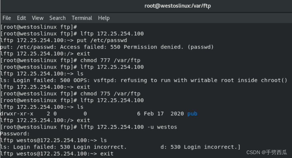Vsftpd 服务的部署及优化_vsftpd部署-CSDN博客