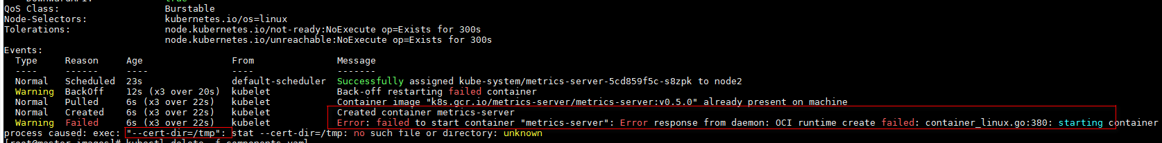 k8s部署mertics-server_怎么删除metricsserver-CSDN博客