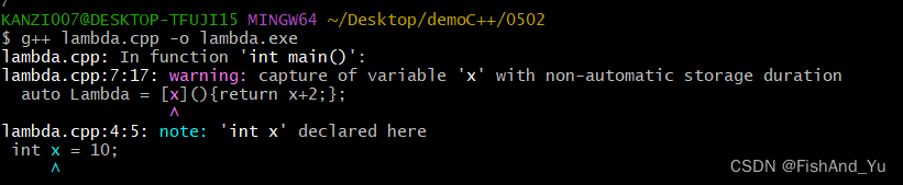 C:lambda :c14中的lambda特性及使用。qt的lamda表达式读取全局变量和局部变量的区别 Csdn博客