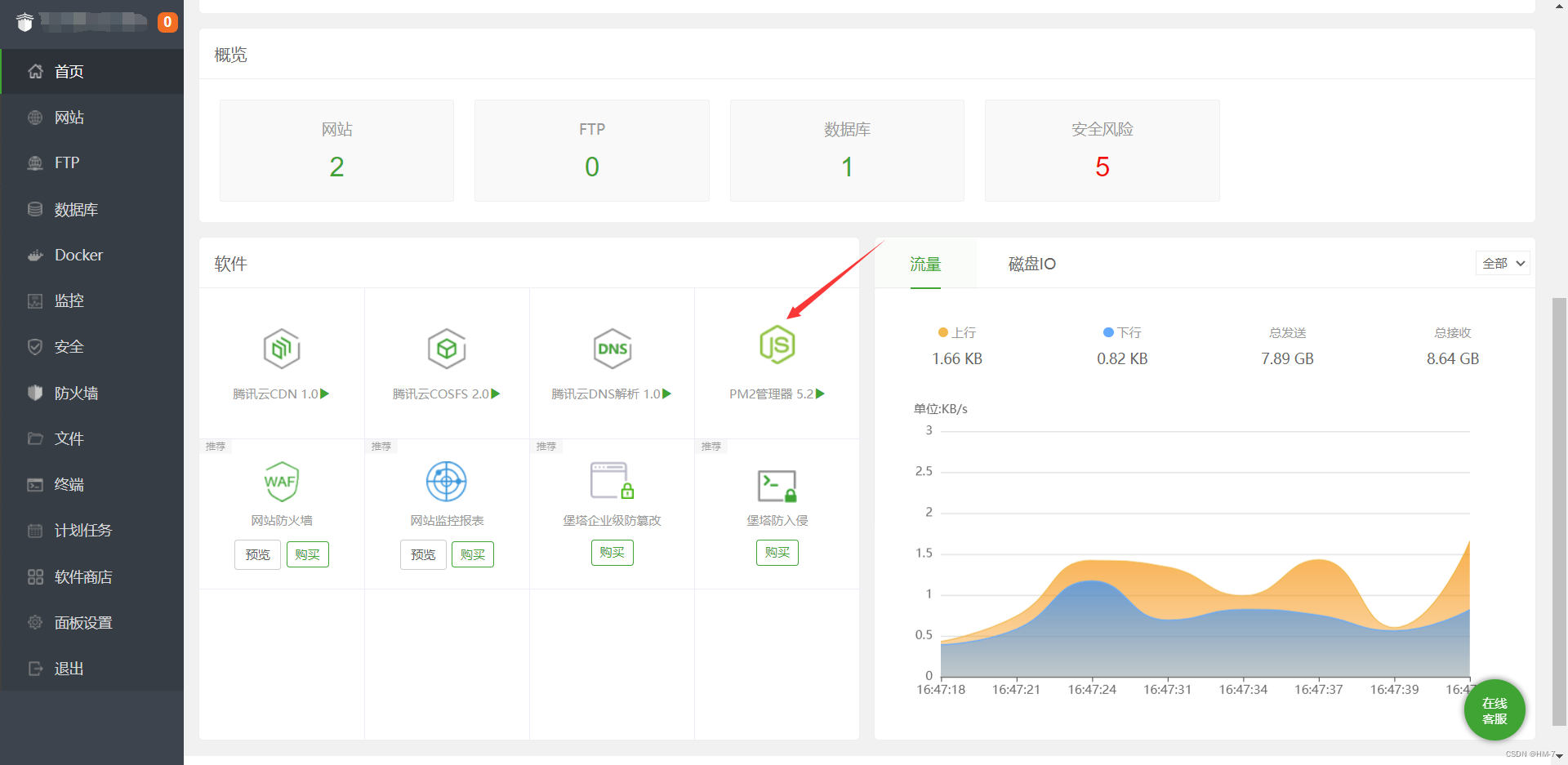 PM2的基本使用以及宝塔部署PM2_宝塔安装pm2-CSDN博客