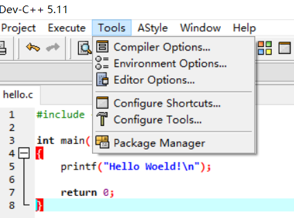 Dev-C ++ 如何修改语言_dev c 更改语言-CSDN博客