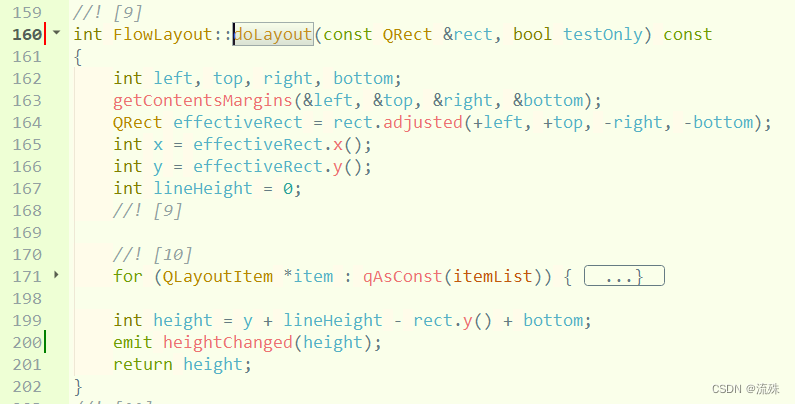 【QT】使用FlowLayout实现动态布局_qt 动态布局例子-CSDN博客