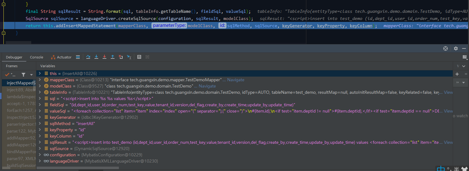 【RuoYi-Vue-Plus】学习笔记 21 - Mybatis-Plus（三）批量插入功能（上篇）SQL 注入器功能的实现与分析_mybatisplus insertall-CSDN博客