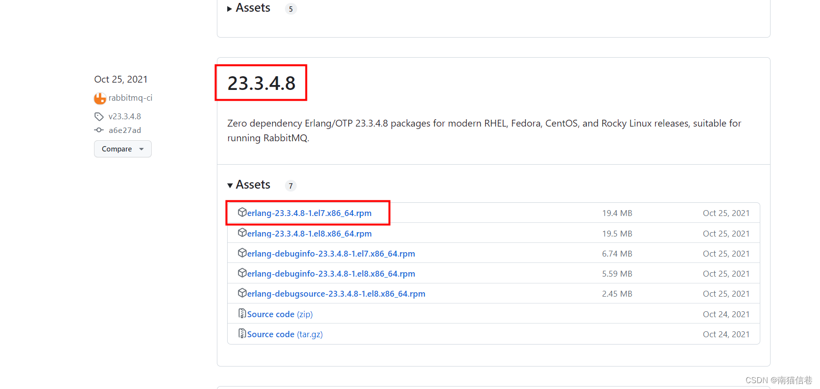 RabbitMq安装(含延迟队列插件安装)--Liunx系统_rabbitmq3.9.13版本搭配什么版本的延迟队列-CSDN博客