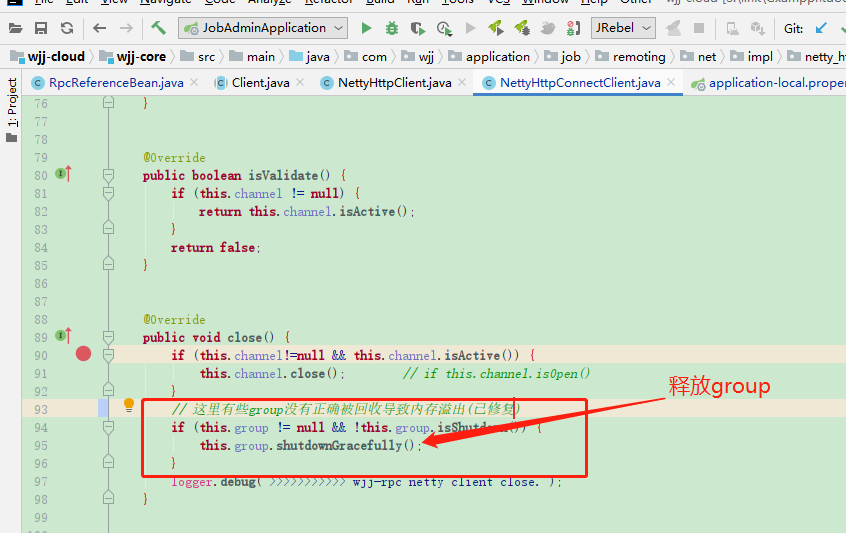 xxljob中执行器配置错误导致的NioEventLoopGroup未被正确回收的oom分析和解决_xxljob报错eventloopgroup找不到-CSDN博客