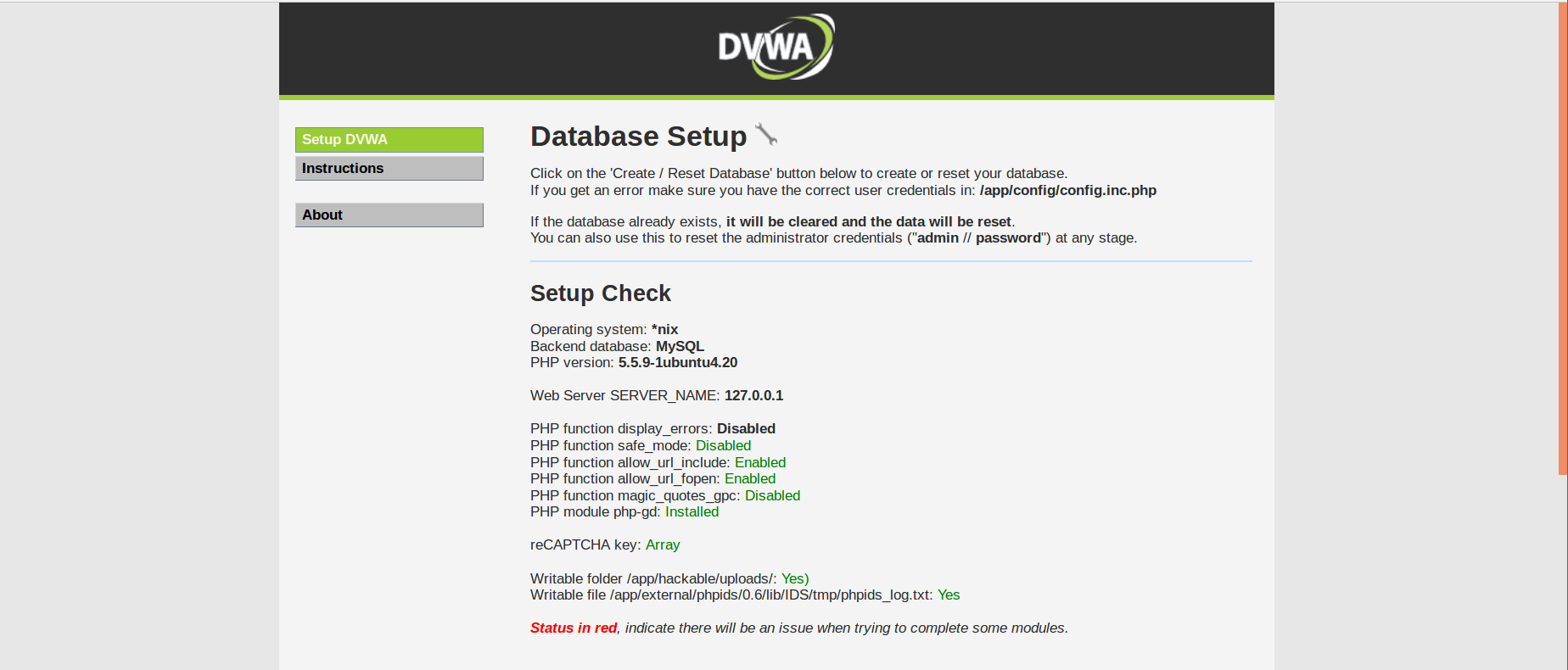 在Linux系统，Ubuntu上使用docker搭建dvwa环境_ubuntu dvwa-CSDN博客