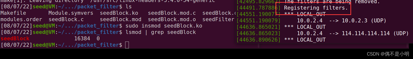 SEED-LABS Firewall Exploration Lab-CSDN博客