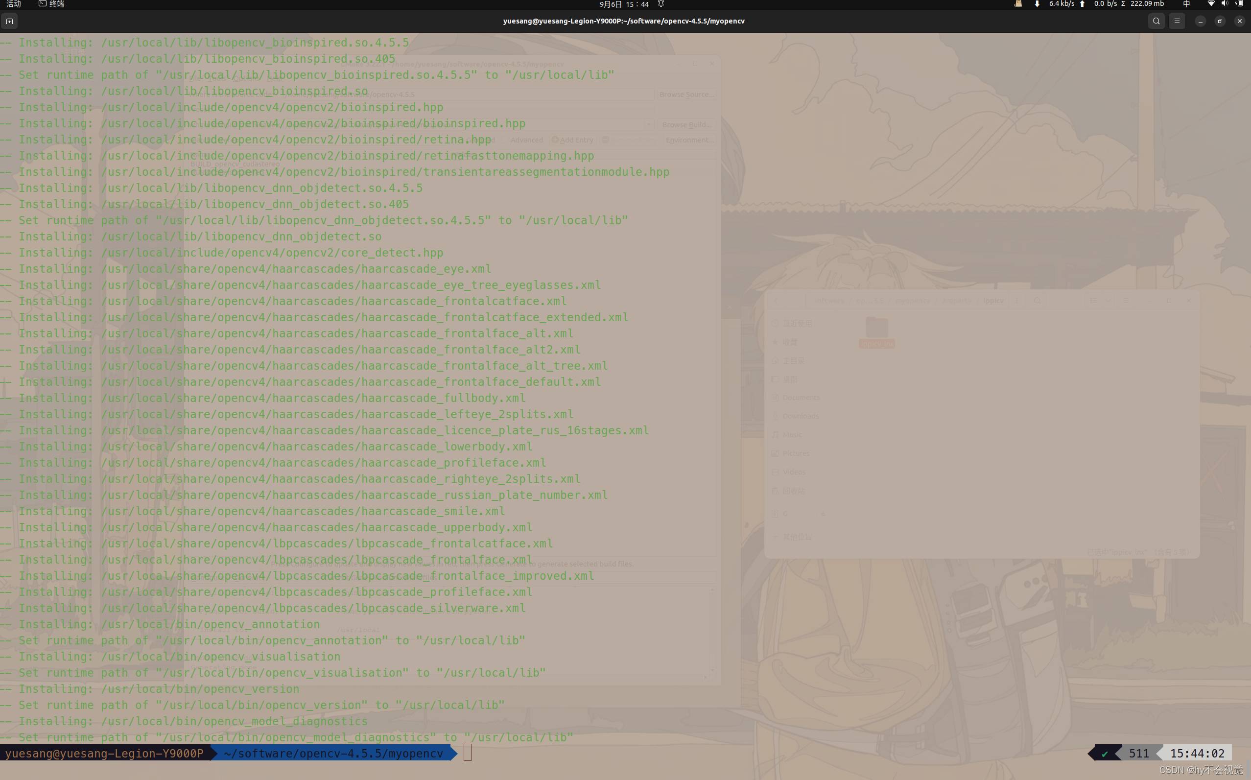 ubuntu22部署c++ 配置opencv4.5.5,opencv_contrib4.5.5,以及opencv下的cuda（cuda11.6,cudnn8.4.1）_ubuntu22.04 ...