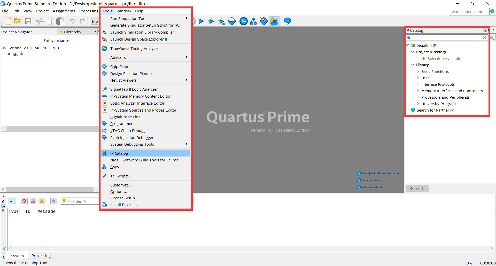 Quartus联合modelsim的ip核仿真——以FIFO为例——（报错问题解决）_modelsim仿真fifo报错-CSDN博客