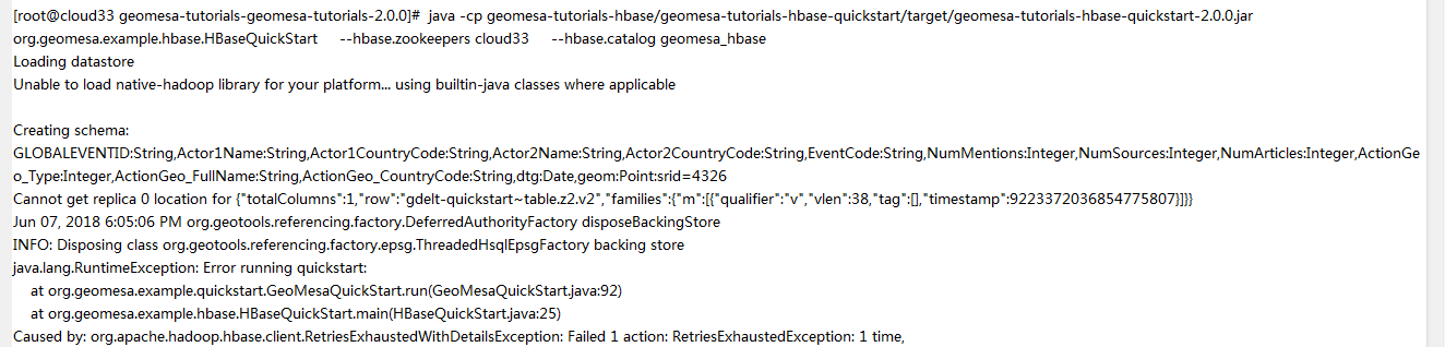 GeoMesa HBase 安装及问题解决：_geomesa tutorials - hbase ........................-CSDN博客