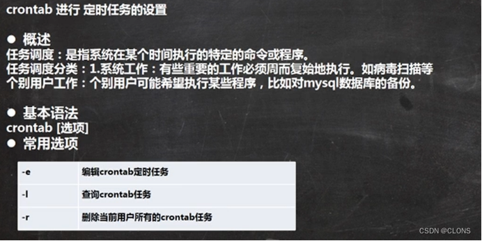 Linux定时任务设置crond服务_linux没有crond服务-CSDN博客