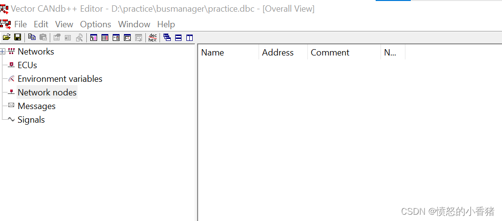 利用CANdb++制作dbc_vector candb++ dbc文件无法修改-CSDN博客