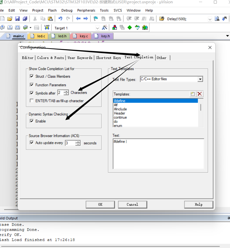 【Keil5】编写STM32代码自动补全_stm32keil自动补全-CSDN博客