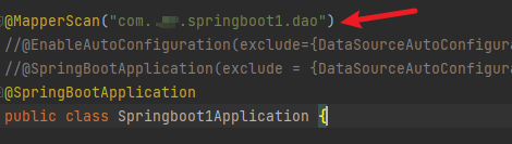Invalid bound statement (not found): com.springboot1.service.PeopleService.selAll] with root ...