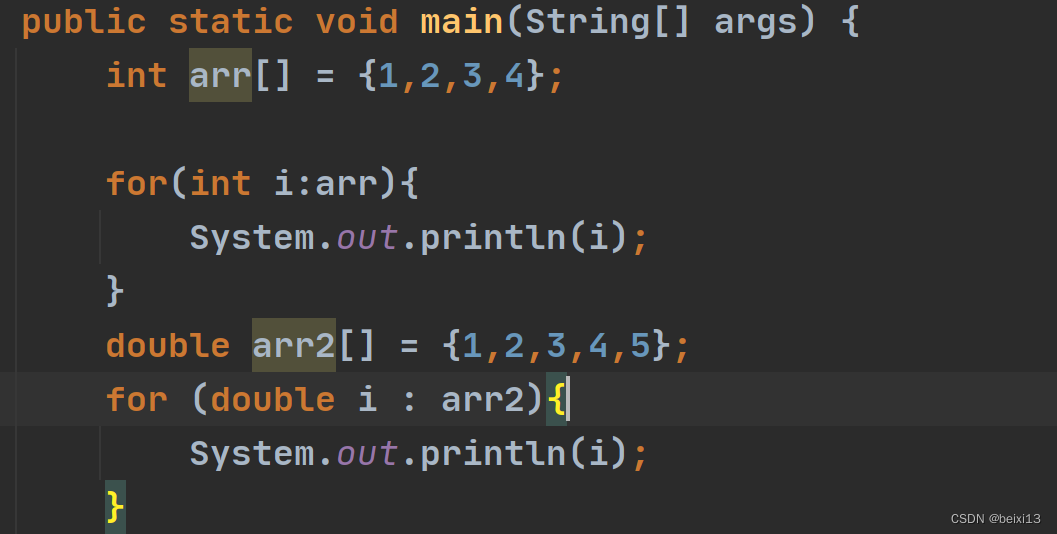 增强for循环-CSDN博客