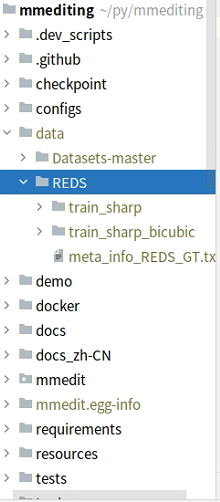 MMediting中EDVR模型的训练与推理_edvr训练-CSDN博客