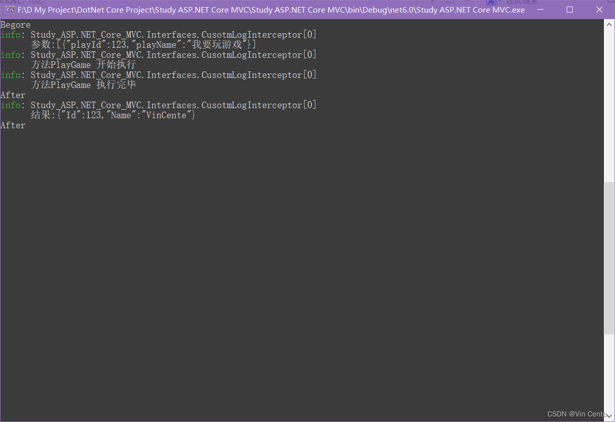ASP.NET Core MVC 项目 Autofac 支持 AOP_autofac aop-CSDN博客