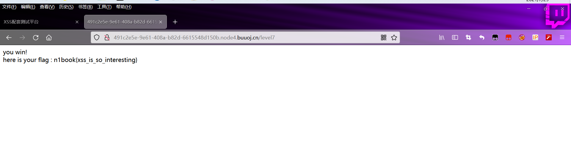 BuuCTF[第二章 web进阶]XSS闯关-CSDN博客