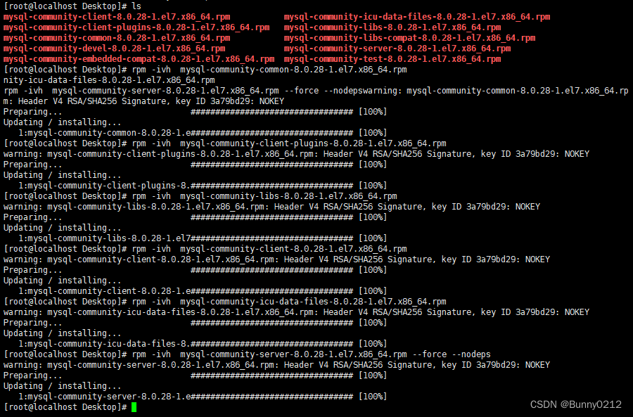 Linux安装MySQL_linux 安装 mysql 都要卸载mariadb-libs-CSDN博客