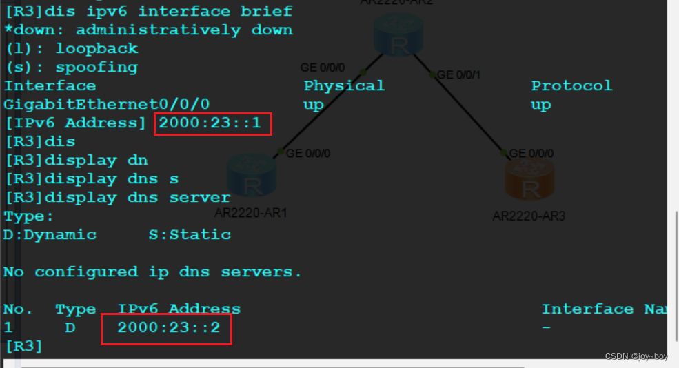 HCIA-Datacom实验十三_ipv6网络如图所示,r3通过dhcpv6获取接口地址,r2上配置如下[r2] dhcpv6 ena-CSDN博客