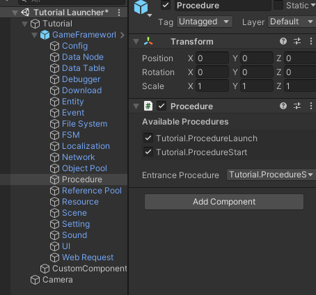 GameFramework实战一（流程的创建）_protected override void onleave(procedureowner pro-CSDN博客