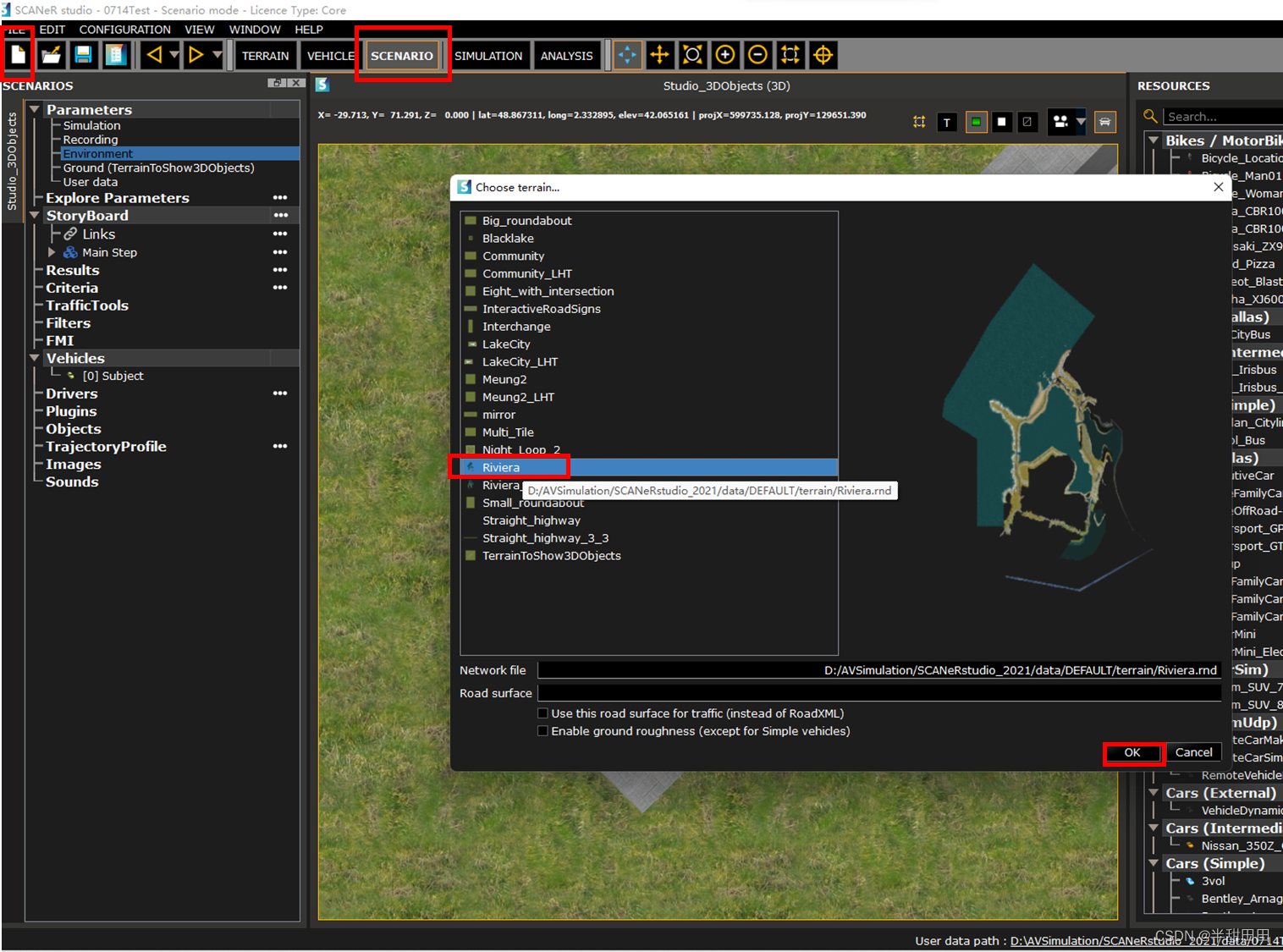 自动驾驶仿真软件SCANeR studio（初级练习1）：scenario构建之driver模式理解-CSDN博客
