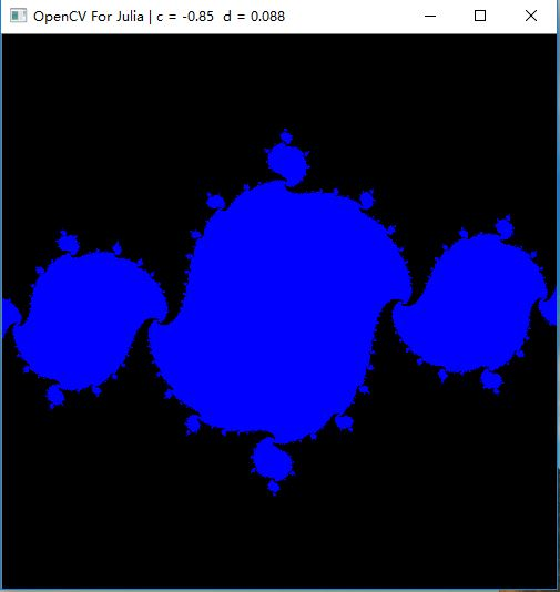 【笔记】Opencv 绘制朱利亚（Julia）集合图形-CSDN博客