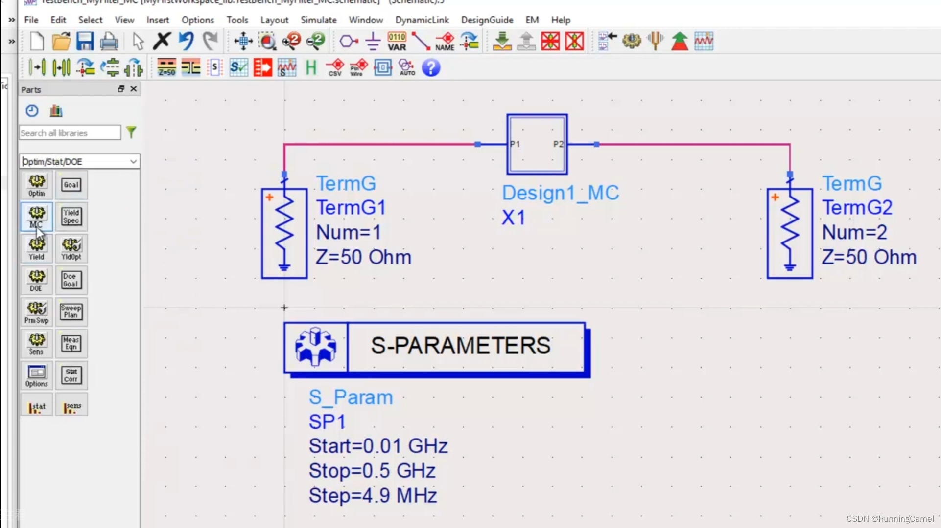 ADS基础教程6-蒙特卡洛分析_ads仿真 统计模式-CSDN博客
