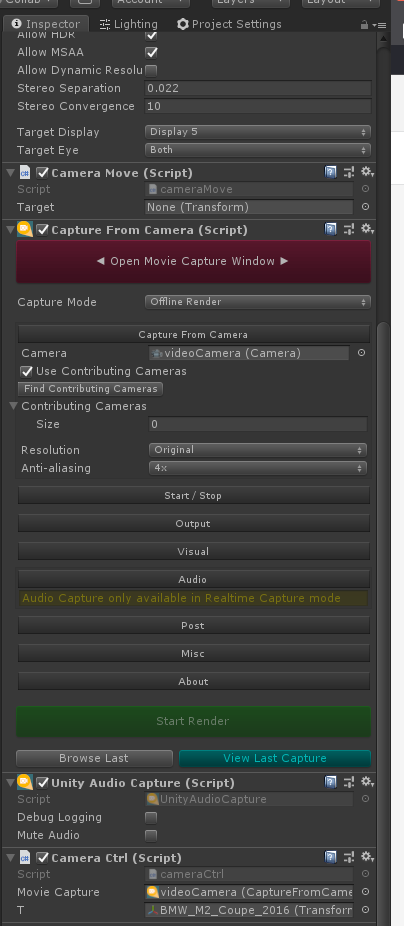 unity_AVProMovieCapture 插件录制屏幕，视频保存_avpromoviecapture 保存本地-CSDN博客