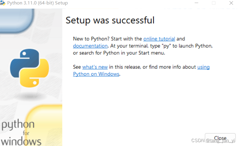 python 安装教程_pyt安装教程-CSDN博客