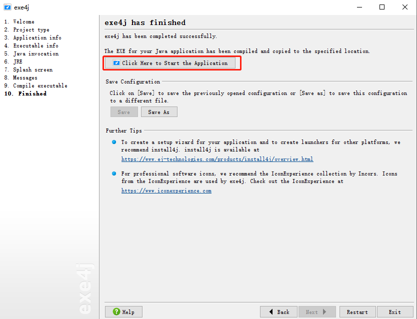 java中如何将GUI程序转化为exe可执行文件_java gui 打包成exe-CSDN博客