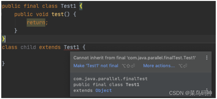 第四章：final关键字_java final关键字 重排规则-CSDN博客