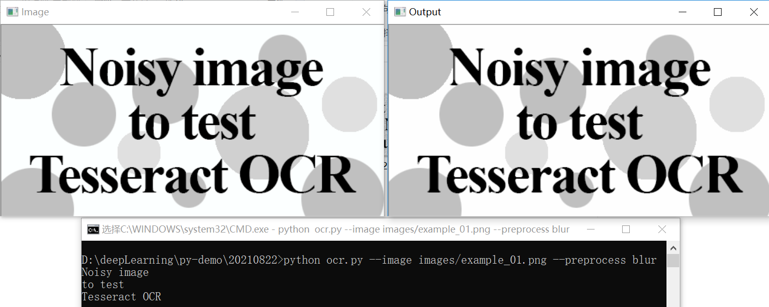 使用Python，OpenCV进行Tesseract-OCR绑定及识别_python opencv tesseract-CSDN博客
