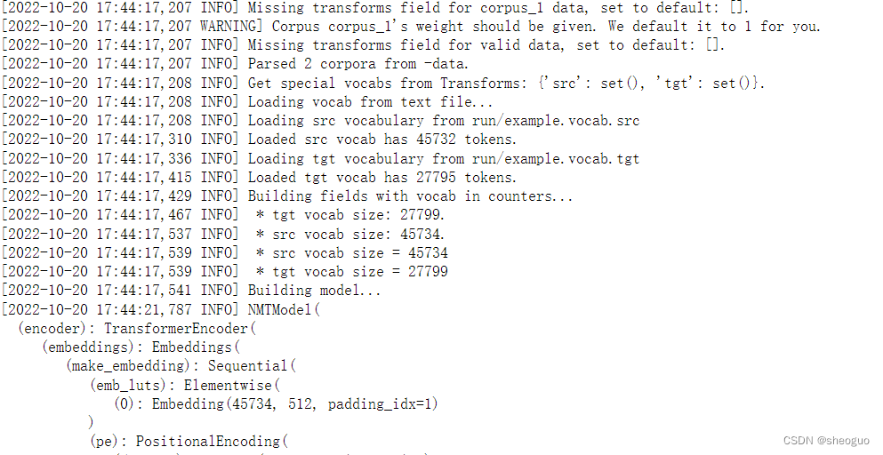 openNMT学习（1）—跑一个简单的transformer系统-CSDN博客